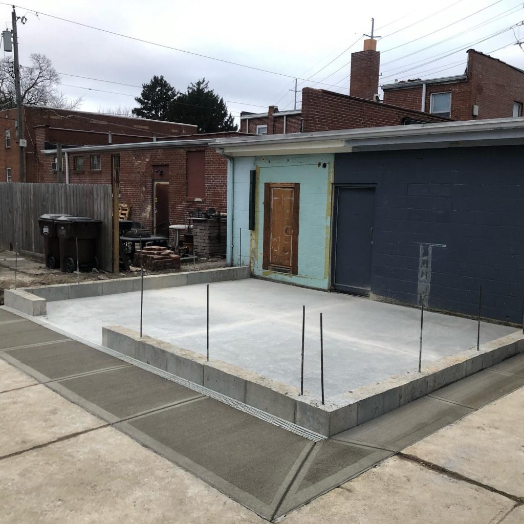 Custom Concrete Porch Designs by Cincinnati Site Solutions